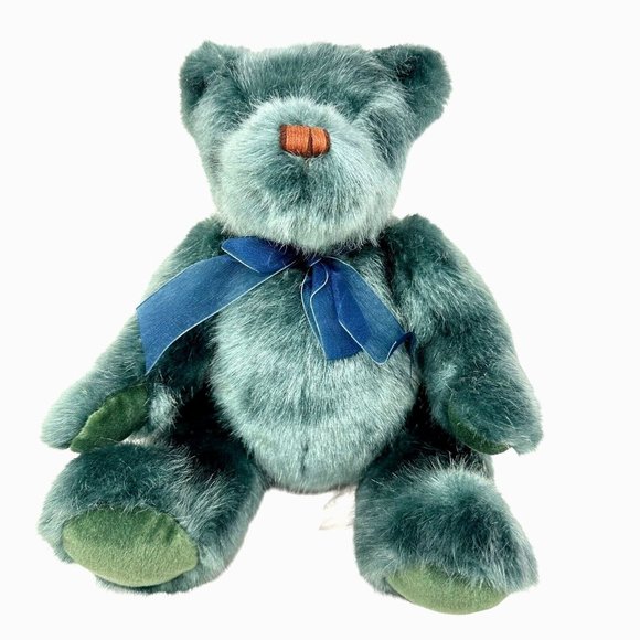 Shangai Toys | Toys | Shanghai Toys Teddy Bear Plush Teal Blue Sitting ...